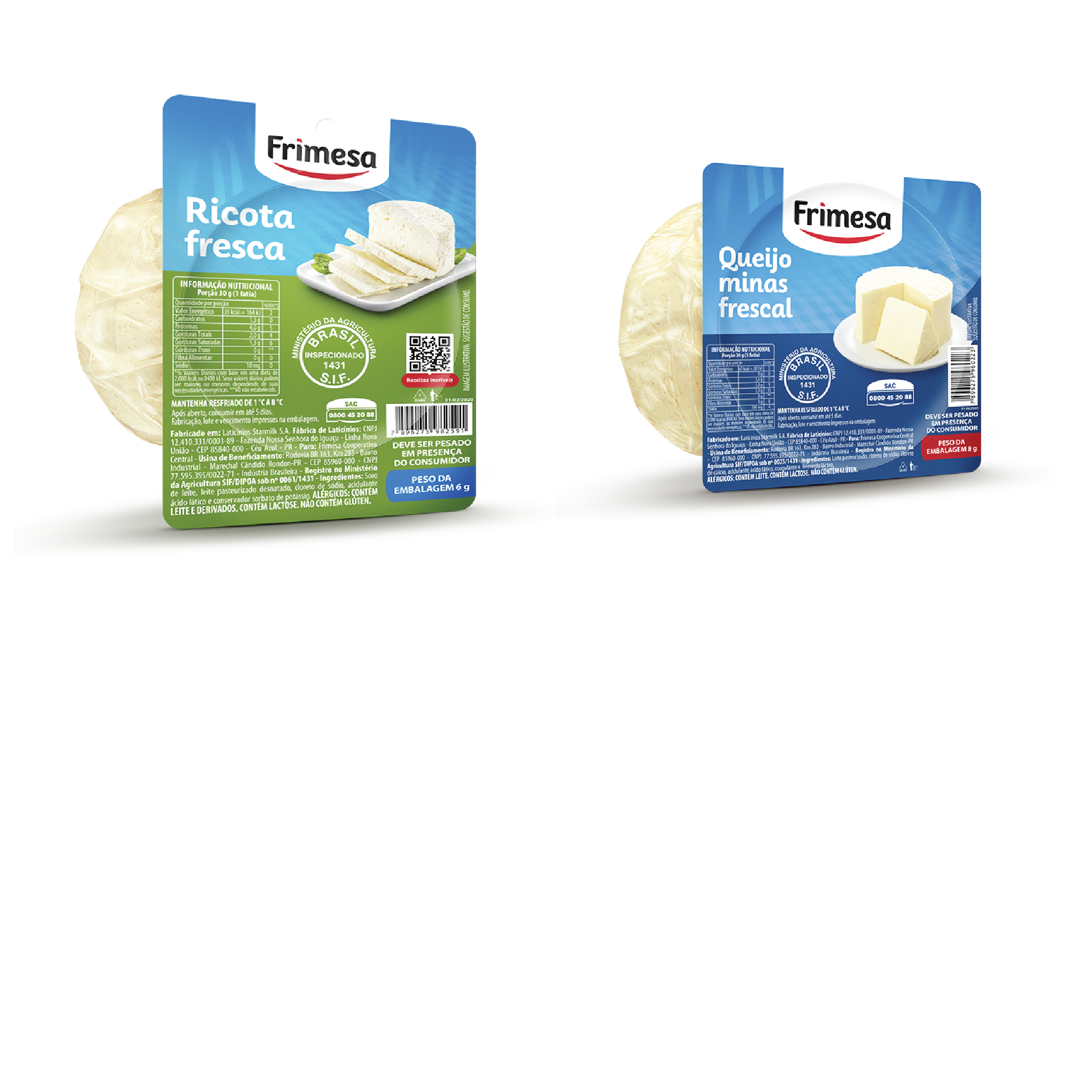 Lançamentos lácteos – Frimesa