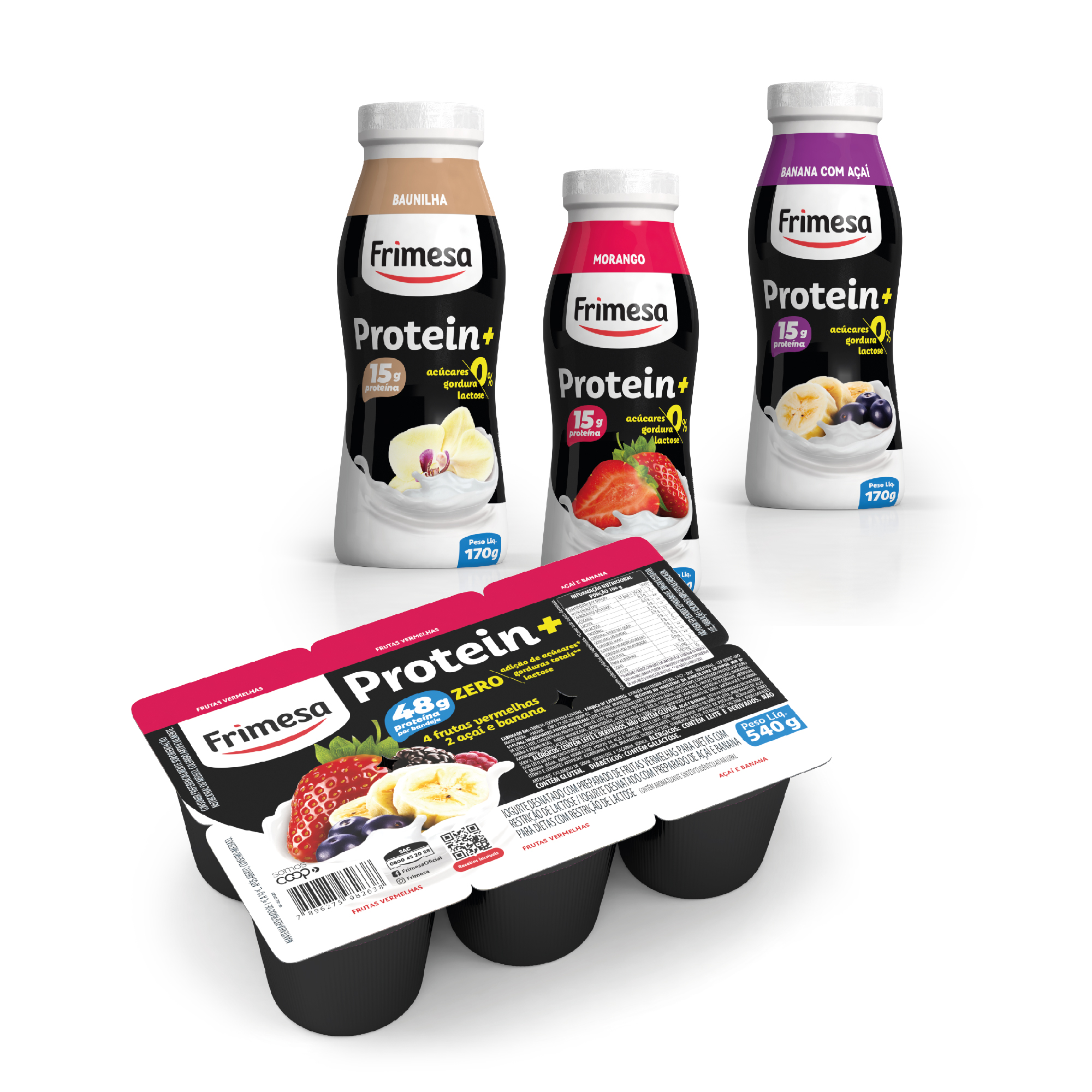 Frimesa lança iogurtes proteicos – Frimesa