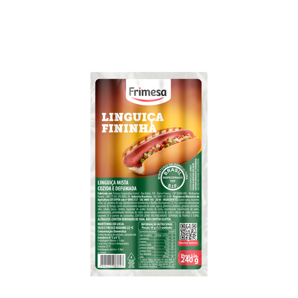 Linguiça Mista Fininha – Frimesa
