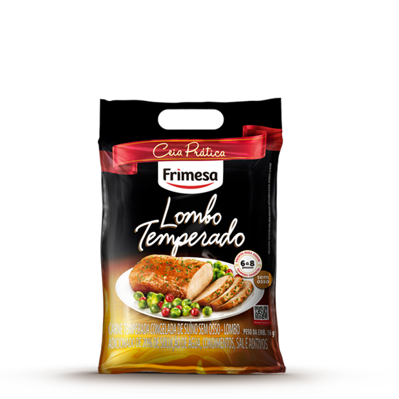 Lombo Suíno sem Osso Temperado – Frimesa