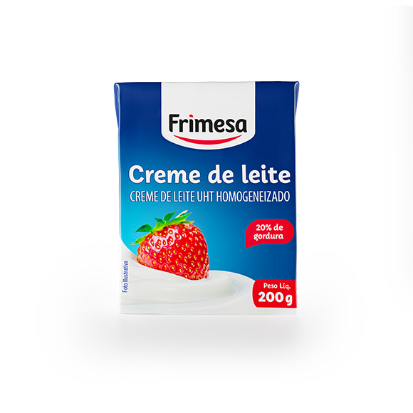 Creme de Leite Tradicional e Leve 200g – Frimesa